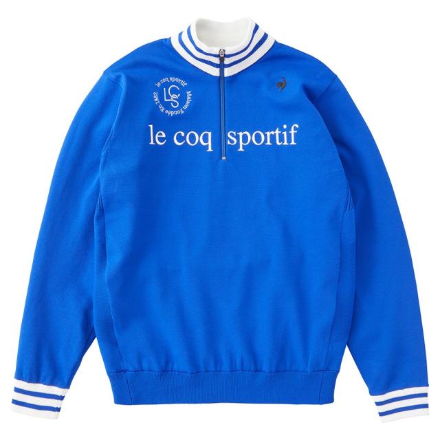 ルコックスポルティフ(lecoqsportif)ゴルフウェア ストレッチフォーサー 長袖 裏地付き防風セーター LG4FST3…