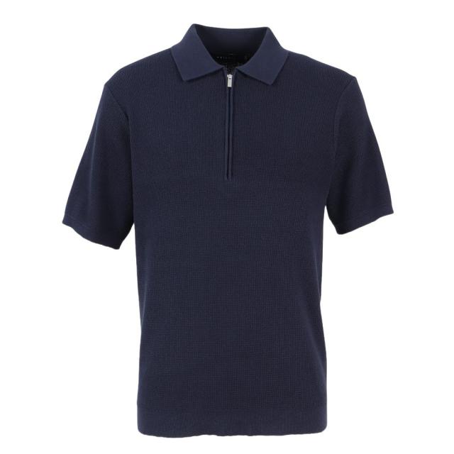 エピキュール(epicure)ゴルフウェア 半袖 ジップアップポロ 151-11340-098(Men’s)