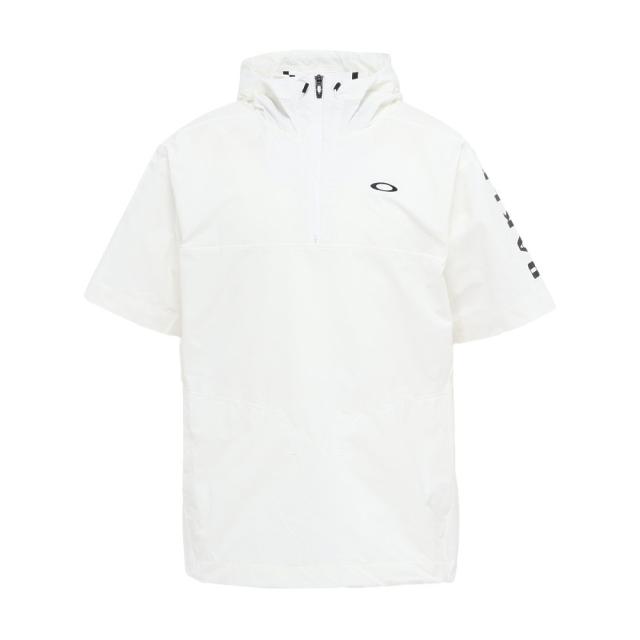 オークリー(OAKLEY)ゴルフウェア 半袖 防風 撥水 Oakley ショートスリーブ フーディー ジャケット FOA408…