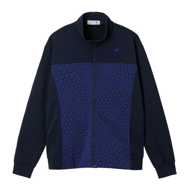 ルコックスポルティフ(lecoqsportif)ゴルフウェア 防風 ハイブリッド 長袖ミドラー LG5FSW00M NV00(…