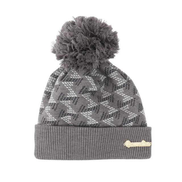 レザレクション(Resurrection)ゴルフ GM 取り外せる ポンポンニットキャップ BD34KNCAP02 GRY(M…