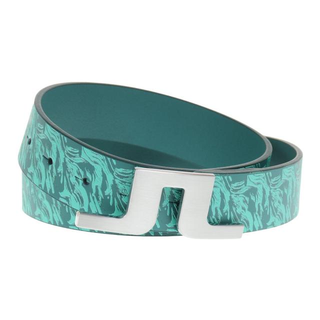 J.LINDEBERG(J.LINDEBERG)ゴルフ ブリッジャー プリントレザーベルト 本革 牛革 073-69931-0…