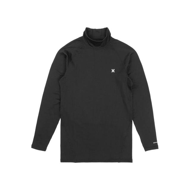 ハーレー(HURLEY)ゴルフウェア 防寒 保温 ファントム ワッフル インナー モックネック 長袖 MIW2312037-B…