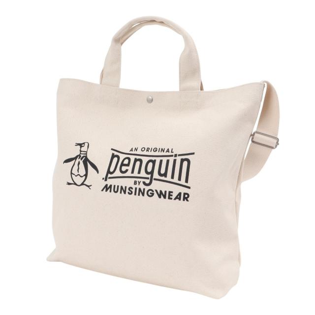 マンシング(MUNSING)ゴルフ ペンギン バイ マンシングウェア 2WAYトートバッグ MU5STT01M WH00(Me…
