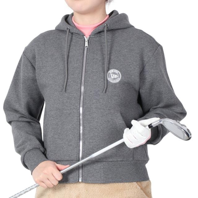 ニューエラ(NEW ERA)ゴルフウェア パーカー 保温 テック スウェット フルジップ フーディー 14326346(Lad…