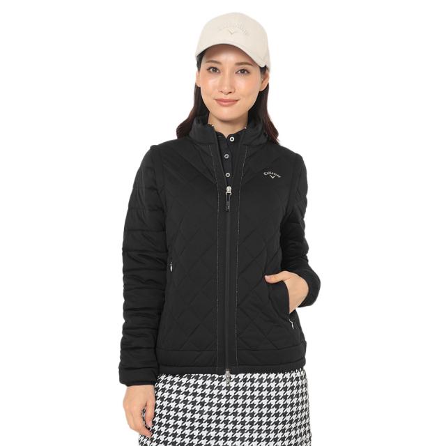 キャロウェイ(CALLAWAY)ゴルフウェア アウター スターストレッチ袖取り外し中綿ブルゾン C25215202-1010(…