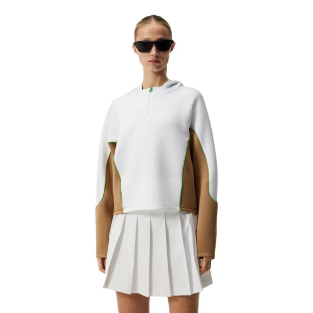 J.LINDEBERG(J.LINDEBERG)ゴルフウェア 吸汗 速乾 パーカー フード付きハーフジップ 072-38314…