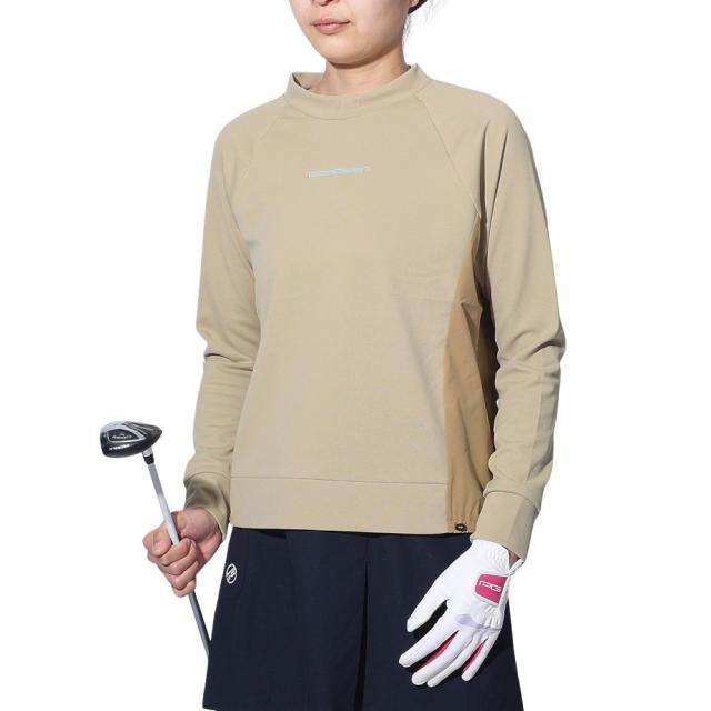 ROSASEN(ROSASEN)ゴルフウェア アウター カノコ裏パイル×タフタ 長袖 プルオーバー 045-31311-052…