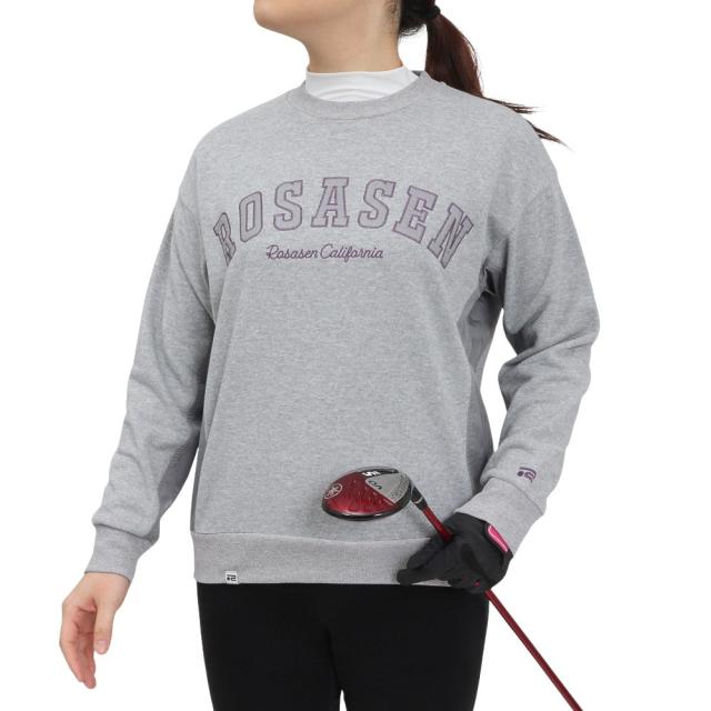 ROSASEN(ROSASEN)ゴルフウェア アウター 吸水速乾 A-Line 裏毛プルオーバー 048-31311-013(…