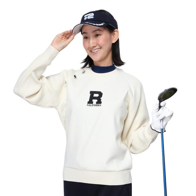 ROSASEN(ROSASEN)ゴルフウェア 軽量 A-Line Rグラフィックラグラン 長袖プルオーバー 048-32911…