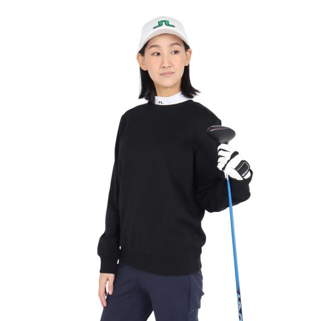 J.LINDEBERG(J.LINDEBERG)ゴルフウェア アウター Alpha スウェット クルーネックシャツ 072-3…