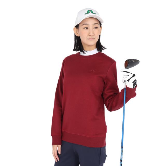 J.LINDEBERG(J.LINDEBERG)ゴルフウェア アウター Alpha スウェット クルーネックシャツ 072-3…