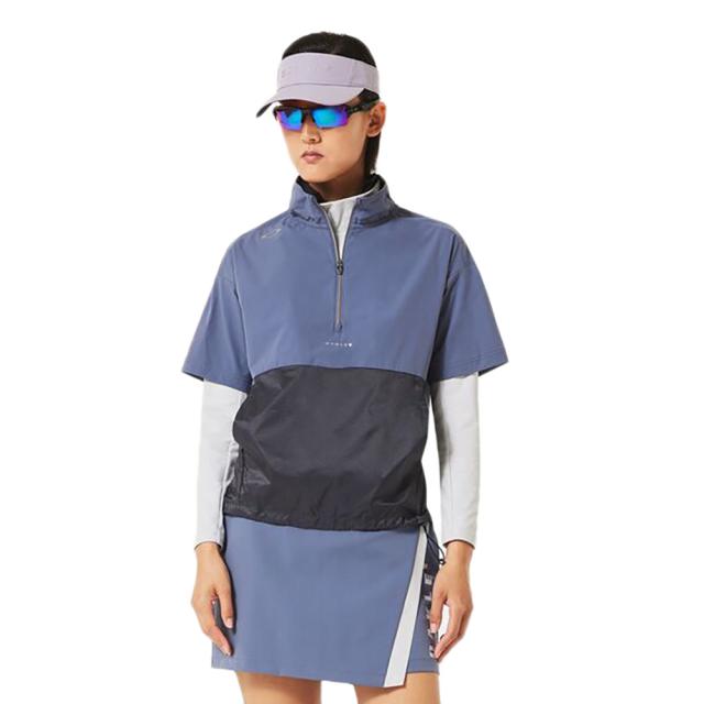 オークリー(OAKLEY)ゴルフウェア ELEVATE 半袖プルオーバージャケット FOA500876-62C(Lady’s)