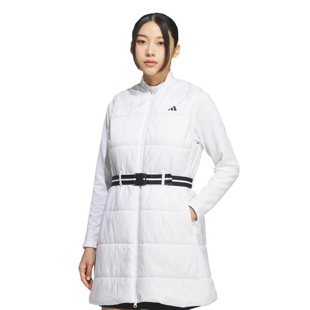 アディダス(adidas)ゴルフウェア アウター W．R フルジップ ロングベスト JWK17-JM3019 W(Lady’s)