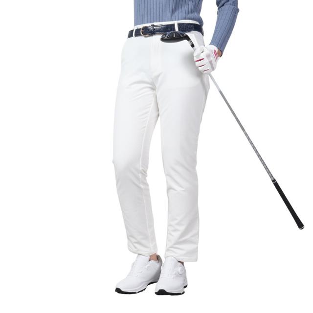 ROSASEN(ROSASEN)ゴルフウェア 裏起毛 A-Line 撥水パンツ 048-72011-004(Lady’s)