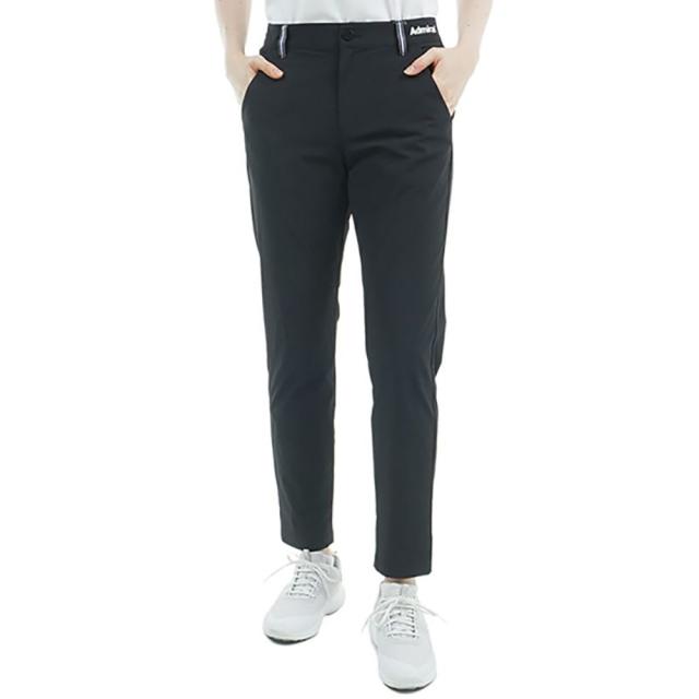 アドミラル ゴルフ(Admiral GOLF)ゴルフウェア 撥水ロゴプリントロングパンツ ADLA522-BLK(Lady’s)