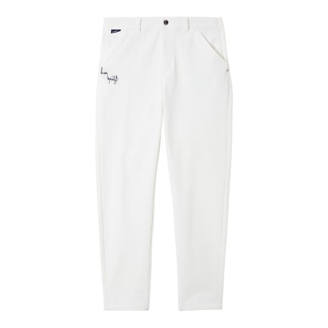 ルコックスポルティフ(lecoqsportif)ゴルフウェア 裏起毛 ロングパンツ LG5FLP02L WH00(Lady’s)