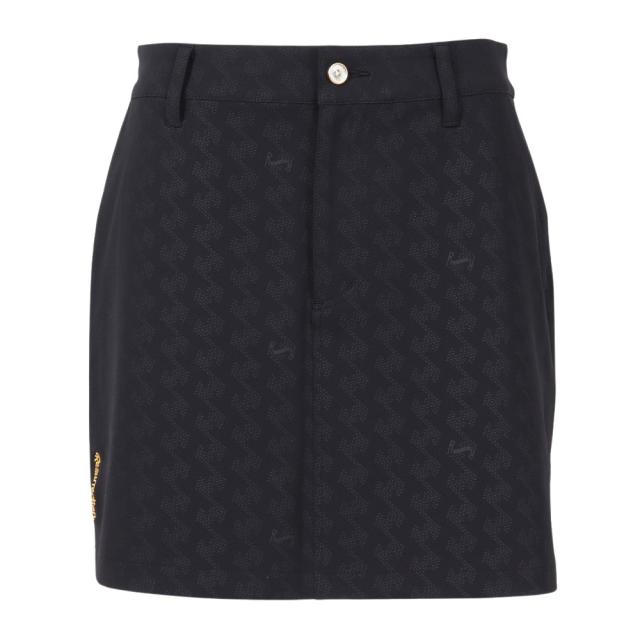 レザレクション(Resurrection)ゴルフウェア GMエンボススカート インナーパンツ付き BD34SK08 BLK(L…