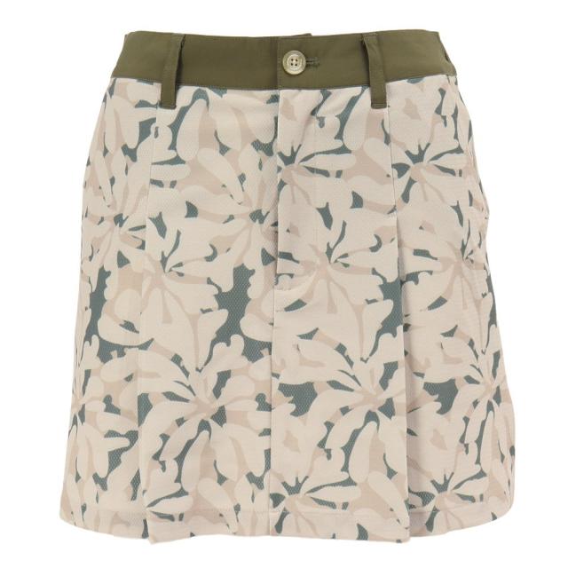 ROSASEN(ROSASEN)ゴルフウェア ストレッチメッシュプリントタックスカート 045-73442-25SS-028(…