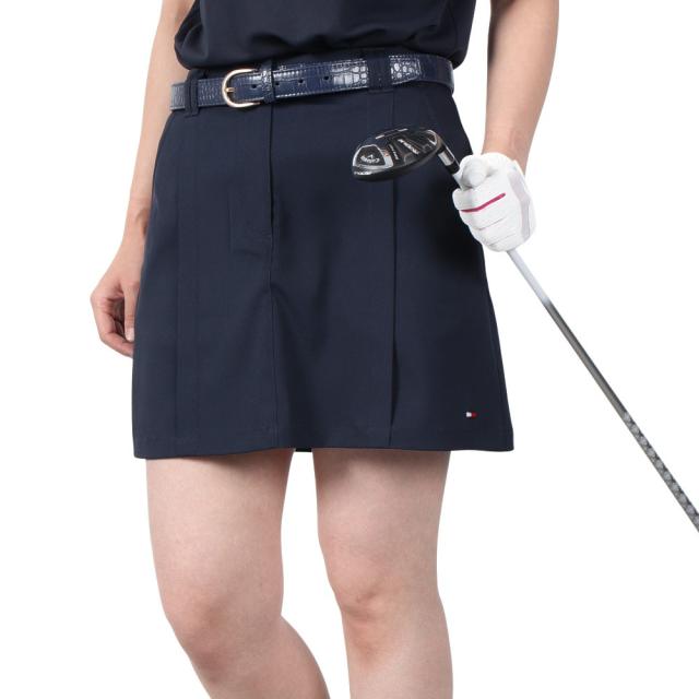トミーヒルフィガーゴルフ(  GOLF)ゴルフウェア バックプリント ツイルスカート THLA514…