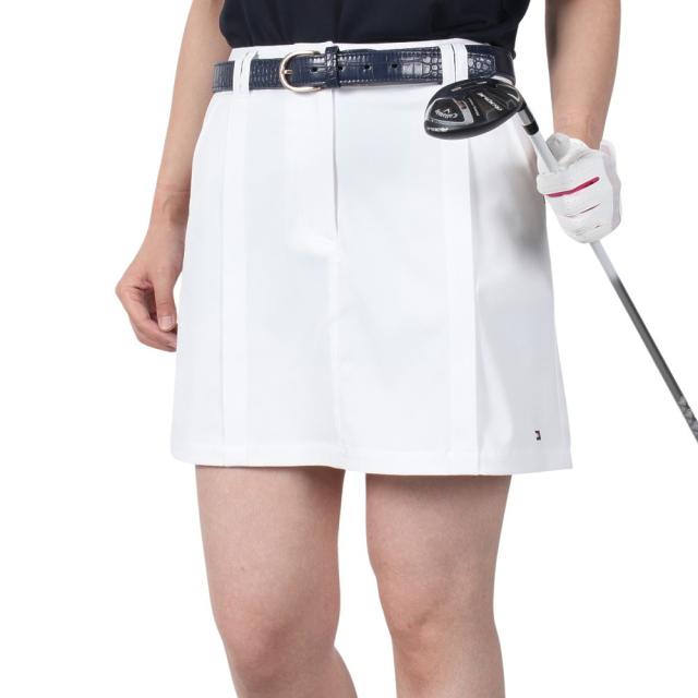 トミーヒルフィガーゴルフ(  GOLF)ゴルフウェア バックプリント ツイルスカート THLA514…