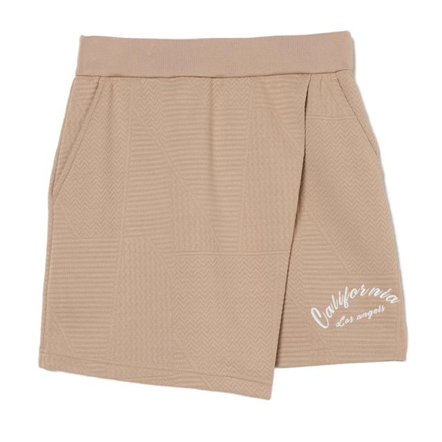 ROSASEN(ROSASEN)ゴルフウェア 膨れジャガード 巻き風 スカート 048-74841-25AW-052(Lady…