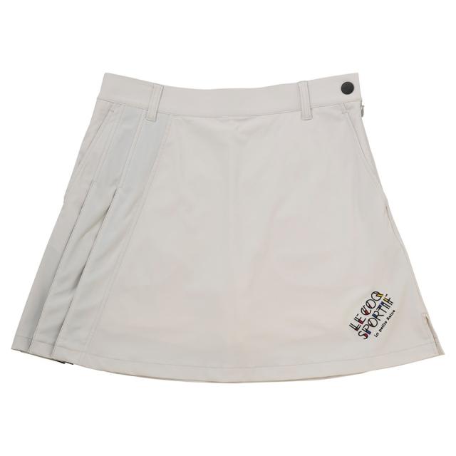 ルコックスポルティフ(lecoqsportif)ゴルフウェア プリーツ切替スカート LG5SSK03L GY00(Lady’s)