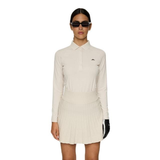 J.LINDEBERG(J.LINDEBERG)ゴルフウェア Flor 長袖ポロシャツ 072-24910-25AW-006(…