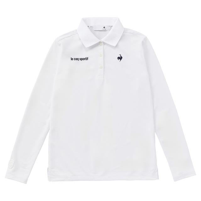ルコックスポルティフ(lecoqsportif)ゴルフウェア 吸汗速乾 長袖シャツ LG5SLS01L WH00(Lady’s)