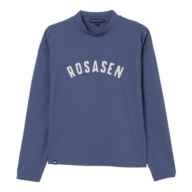 ROSASEN(ROSASEN)ゴルフウェア ソロナ 長袖 モックネックシャツ 045-24811-25AW-095(Lady…