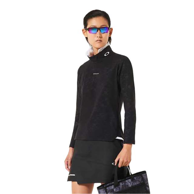 オークリー(OAKLEY)ゴルフウェア 吸汗速乾 ELEVATE EMBOSSED ロングスリーブモックネック FOA5009…