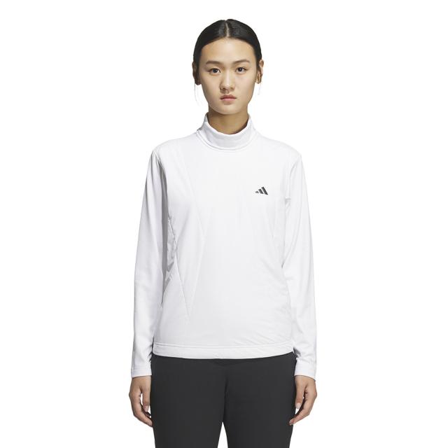 アディダス(adidas)ゴルフウェア アディゼロ Frost Guard 保温 キルトコンビネーションハイネック長袖シャツ …