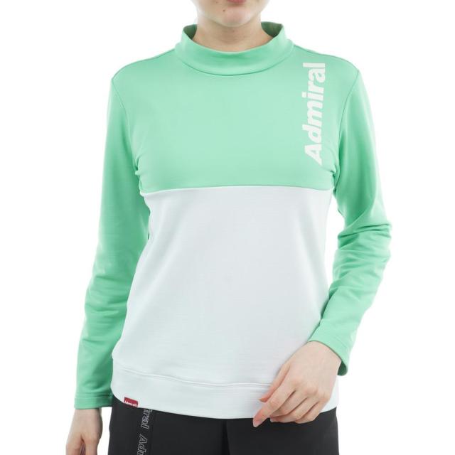 アドミラル ゴルフ(Admiral GOLF)ゴルフウェア 速ポカ 切替モックネックプルオーバー ADLA580-MGR(La…