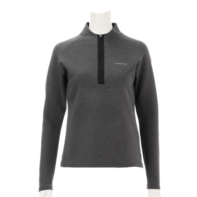 ブリーフィング(BRIEFING)ゴルフウェア 長袖ハーフジップシャツ BRG223W25-017(Lady’s)