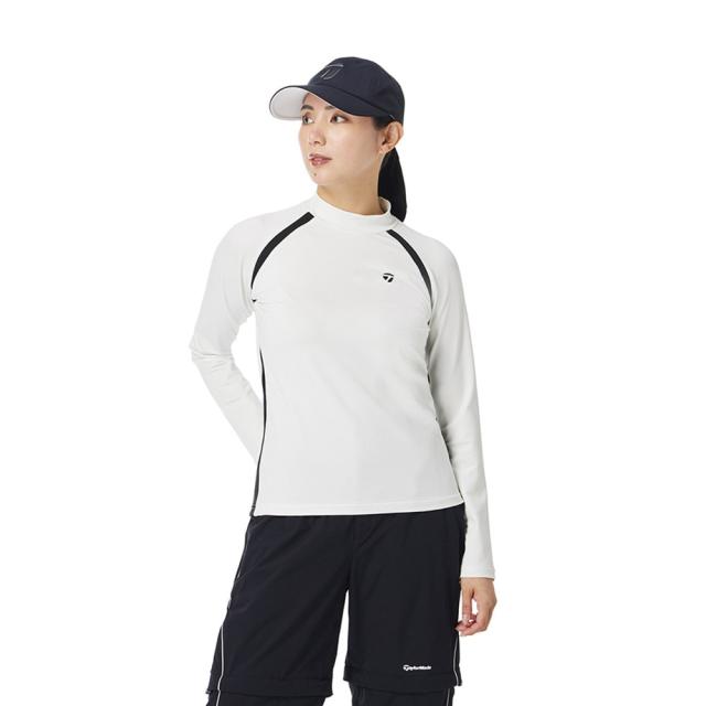 テーラーメイド(TAYLORMADE)ゴルフウェア T-HEATウィンドブロック長袖モックネック M20443-TL553(L…