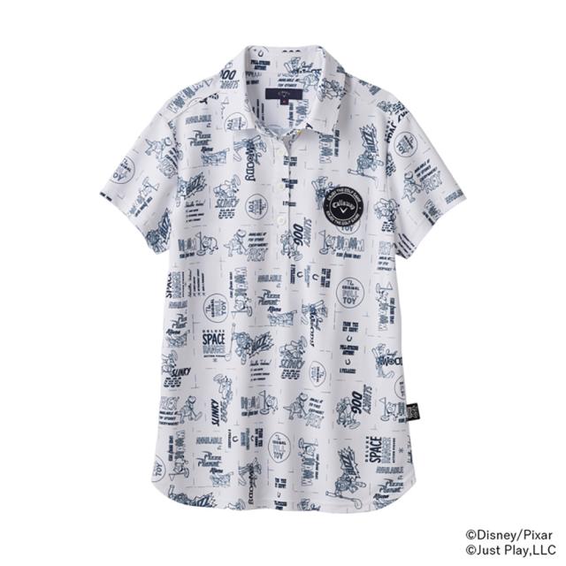 キャロウェイ(CALLAWAY)ゴルフウェア 総柄 半袖 ポロシャツ Toy Story COLLECTION C251342…