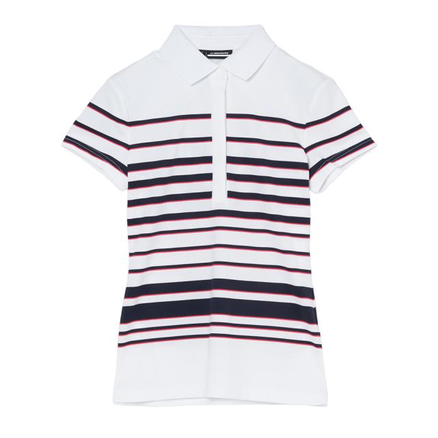 J.LINDEBERG(J.LINDEBERG)ゴルフウェア 吸湿速乾 Michelle 半袖 ポロシャツ 072-23350…