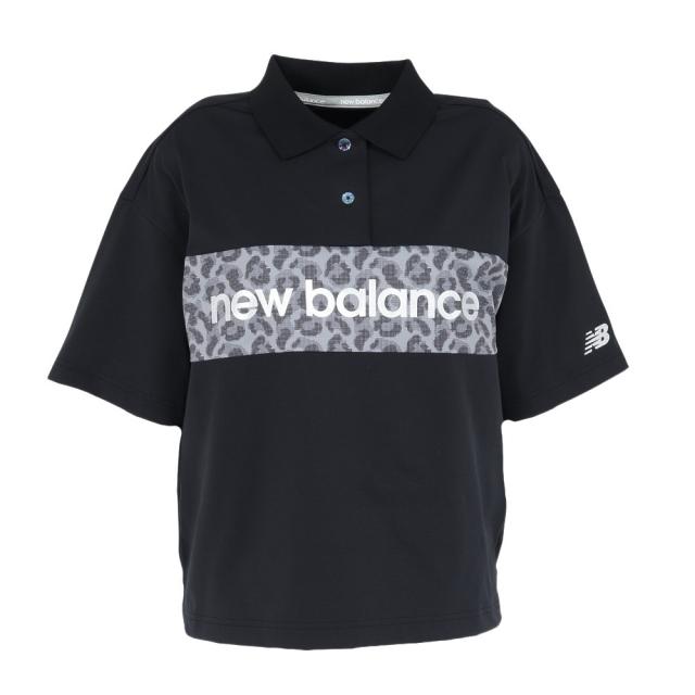 ニューバランス(new balance)ゴルフウェア 半袖 ビッグポロシャツ 012-5160503-010(Lady’s)
