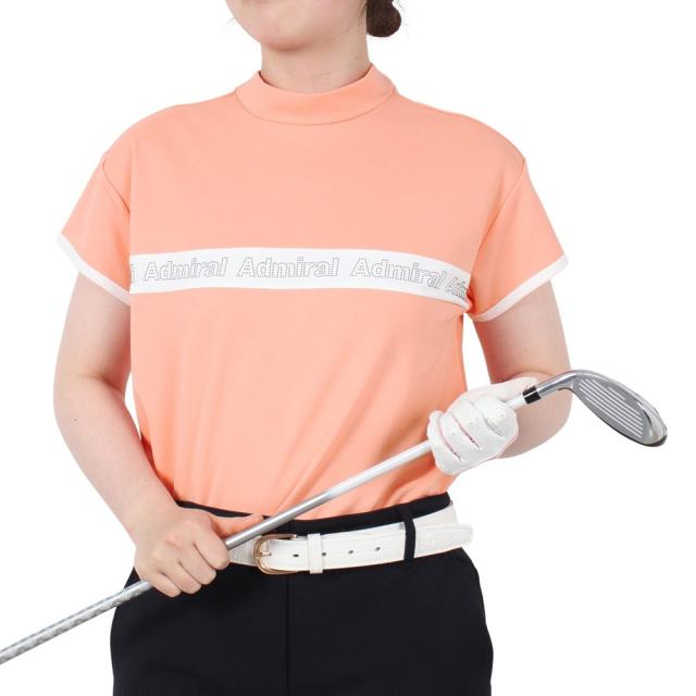アドミラル ゴルフ(Admiral GOLF)ゴルフウェア 吸水速乾 半袖 ドロストヘム カノコモックシャツ ADLA527-…