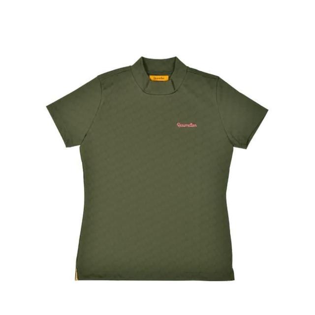 レザレクション(Resurrection)ゴルフウェア 軽量 GMジャガード 半袖 モックネックシャツ BE12IN19-W(…