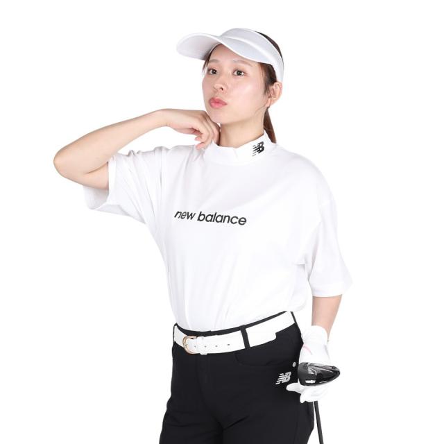 ニューバランス(new balance)ゴルフウェア 半袖 モックネック プルオーバー 012-5266501-030(Lad…