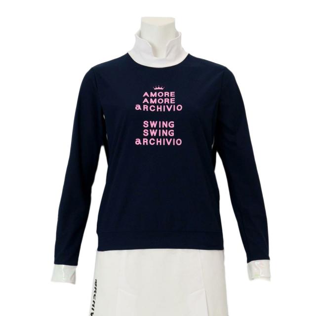 アルチビオ(archivio)ゴルフウェア UV速乾 オーロラ切替プルオーバー A459207-060(Lady’s)