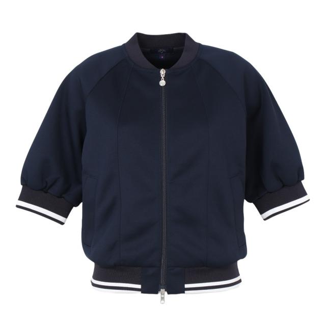 キャロウェイ(CALLAWAY)ゴルフウェア ダンボールスウェット半袖 ブルゾン C23217200-1120(Lady’s)