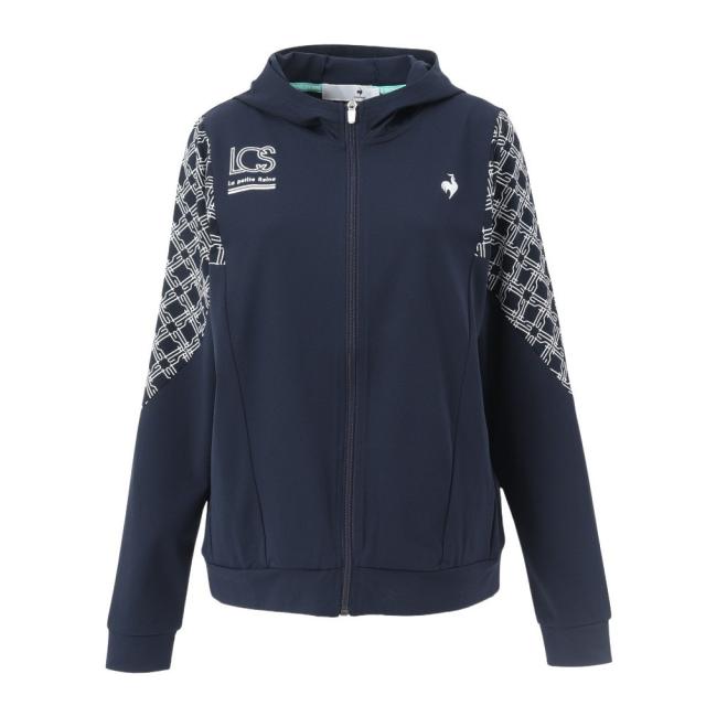 ルコックスポルティフ(lecoqsportif)ゴルフウェア 長袖 フーディースウェット LG5SSW80L NV00(Lad…