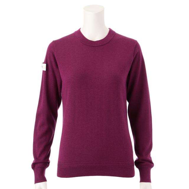 ブリーフィング(BRIEFING)ゴルフウェア シルククルーネックニット BRG223W19-080(Lady’s)