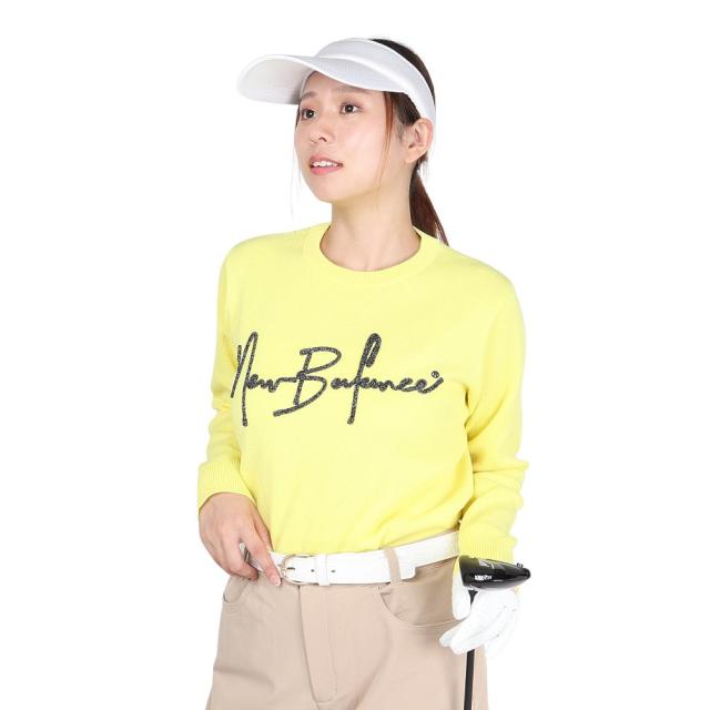 ニューバランス(new balance)ゴルフウェア 長袖 クルーネック ニット プルオーバー 012-5270502-061…