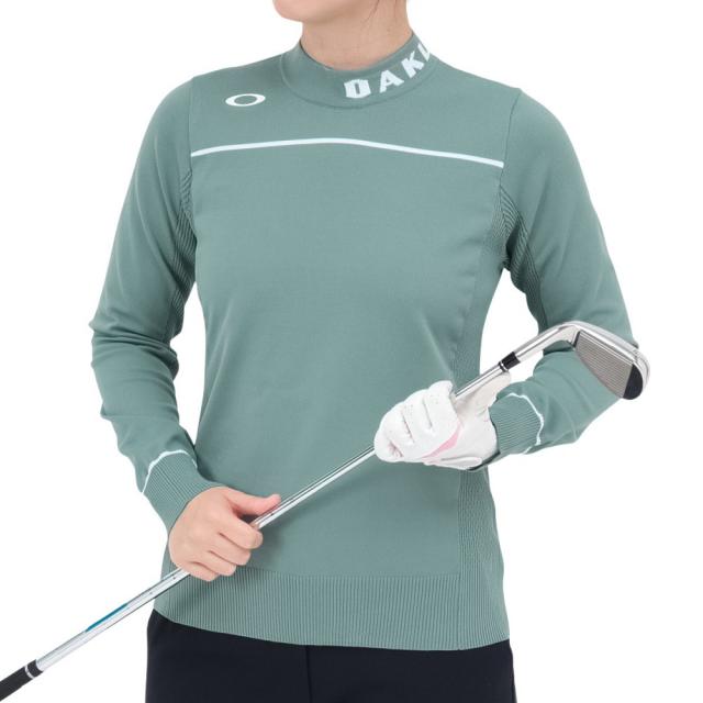 オークリー(OAKLEY)ゴルフウェア 吸汗速乾 Elevate ロングスリーブ セーター モックネックシャツ 2.0 FOA…
