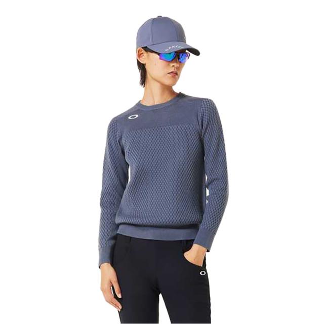 オークリー(OAKLEY)ゴルフウェア 吸汗速乾 ELEVATE SURFACE SWEATER クルーネック FOA5009…