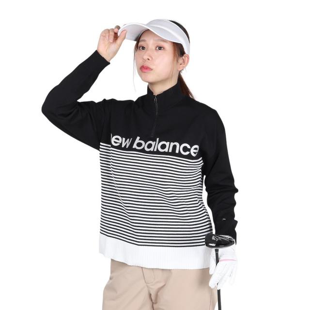 ニューバランス(new balance)ゴルフウェア 長袖 ハーフジップ STAND ニットプルオーバー 012-527050…