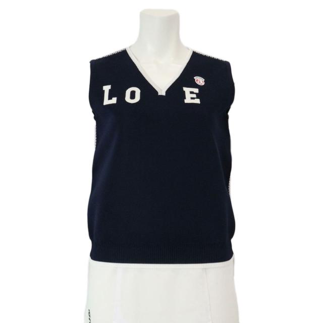 アルチビオ(archivio)ゴルフウェア LOVE バックメッシュベスト A458220-160(Lady’s)